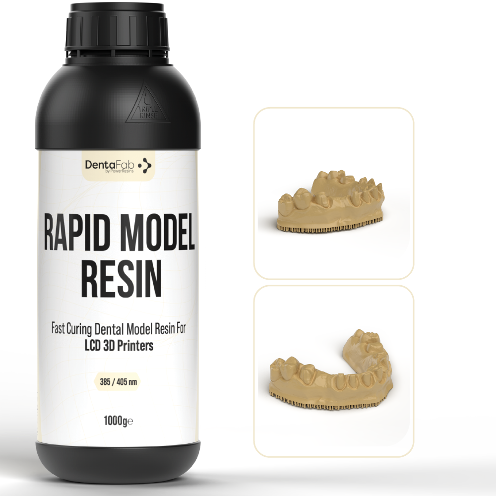 RAPID MODEL 3D Printing Resin for Dental Model | PowerResins